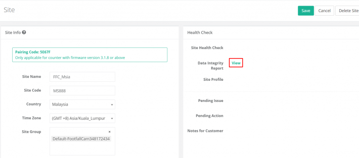 Chapter 8: Device Health Check and Troubleshooting - FootfallCam