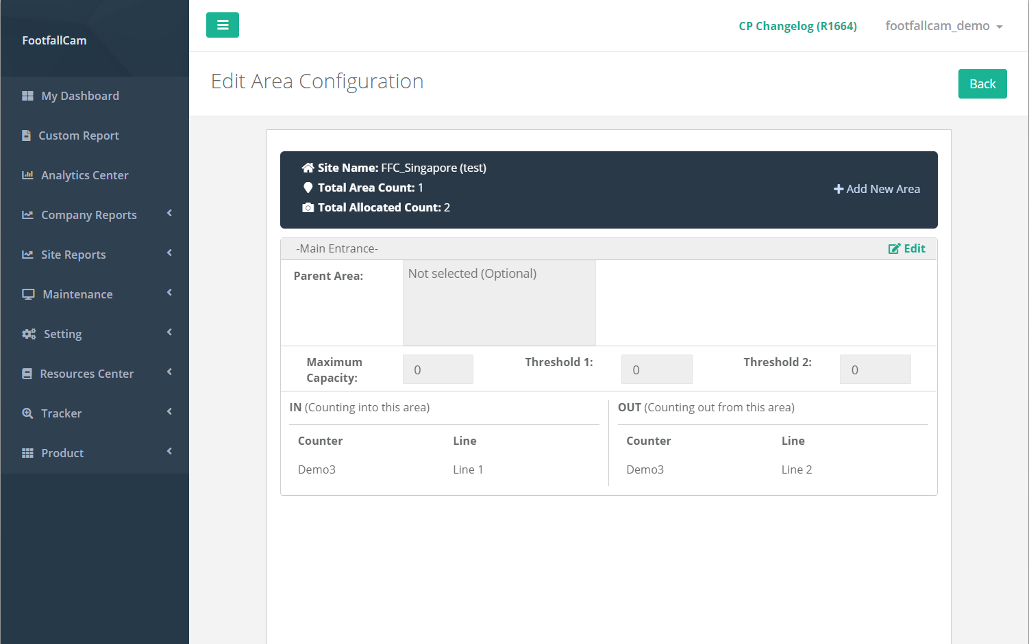 Chapter 21: Area Counting Configuration - FootfallCam