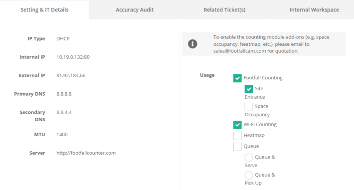 Chapter 4: Setting up Devices - FootfallCam