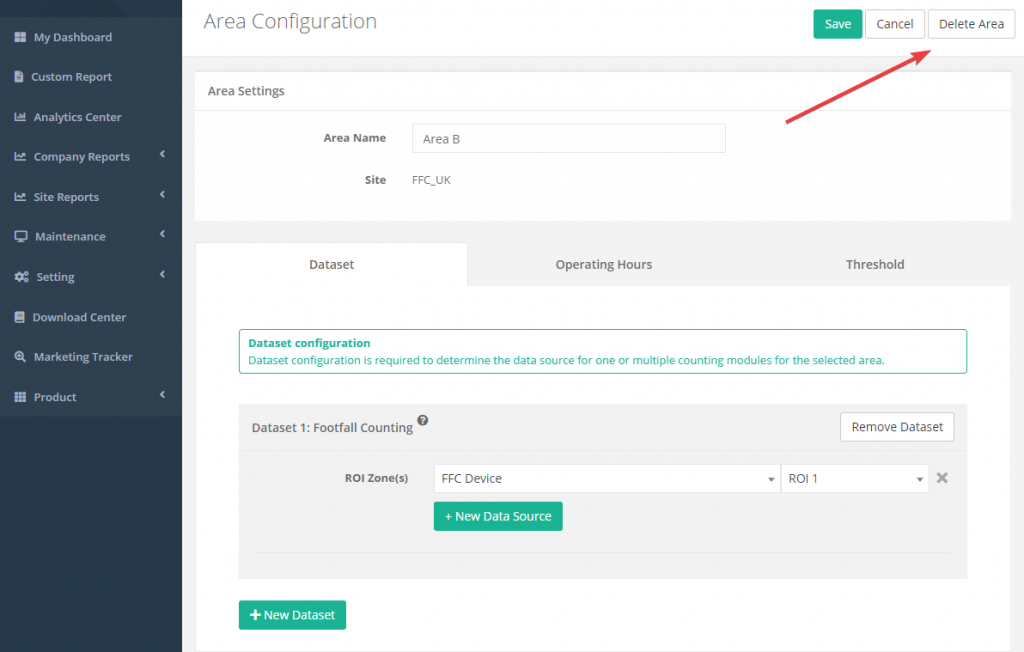 Chapter 21: Area Counting Configuration - FootfallCam