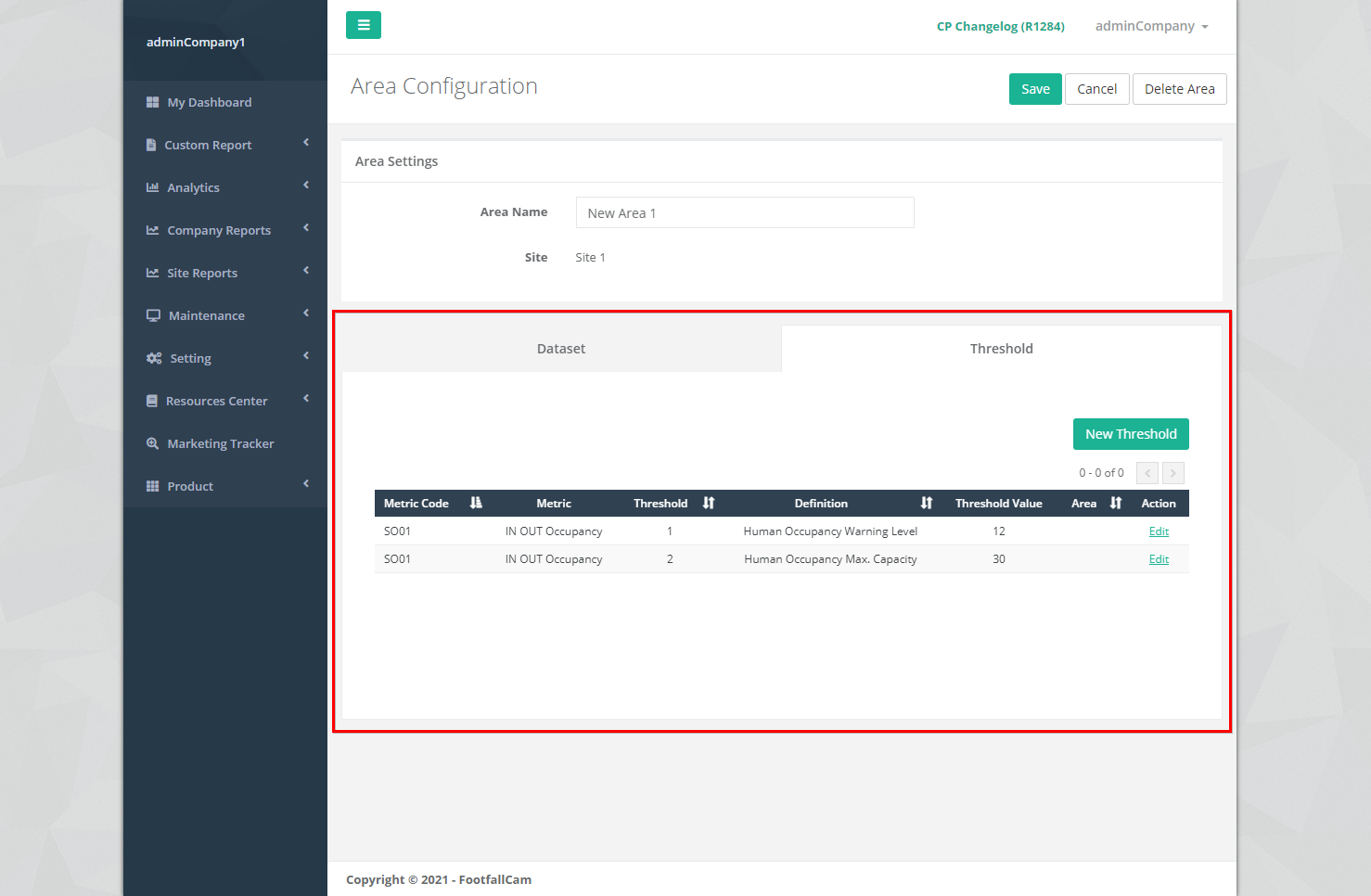 Chapter 21: Area Counting Configuration - FootfallCam
