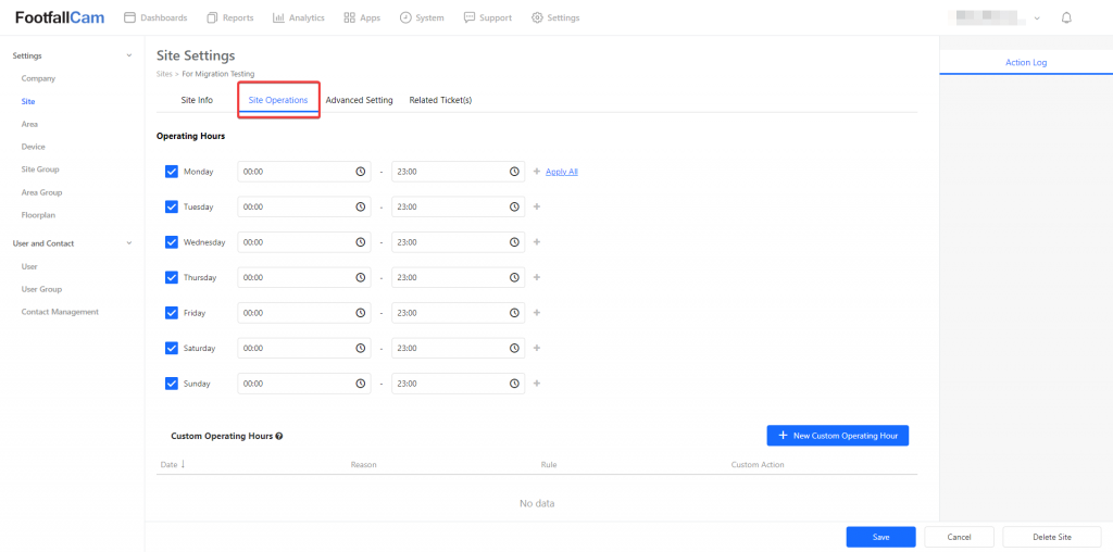 Chapter 2: Device Management - FootfallCam