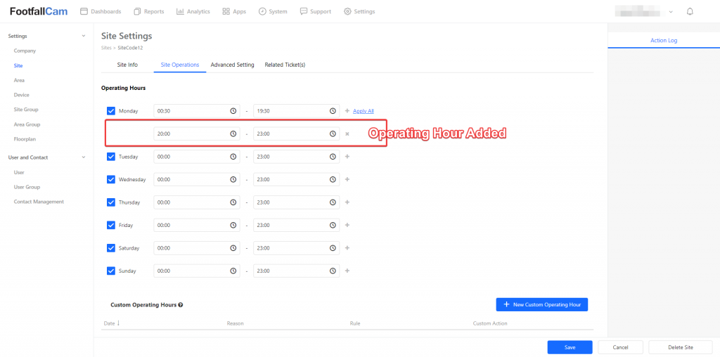 Chapter 2: Device Management - FootfallCam